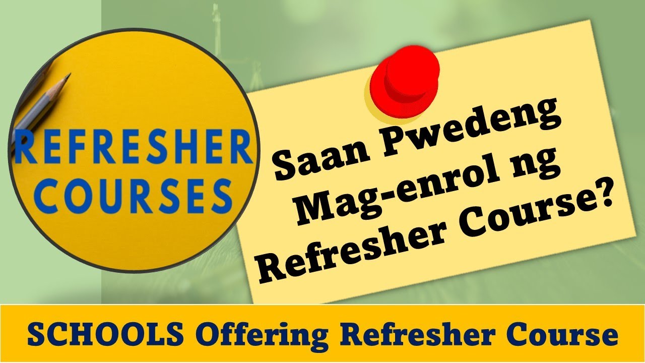 Criminology Brief Talks (Ep. 11) | Saan Pwede Mag-Enrol ng Refresher ...