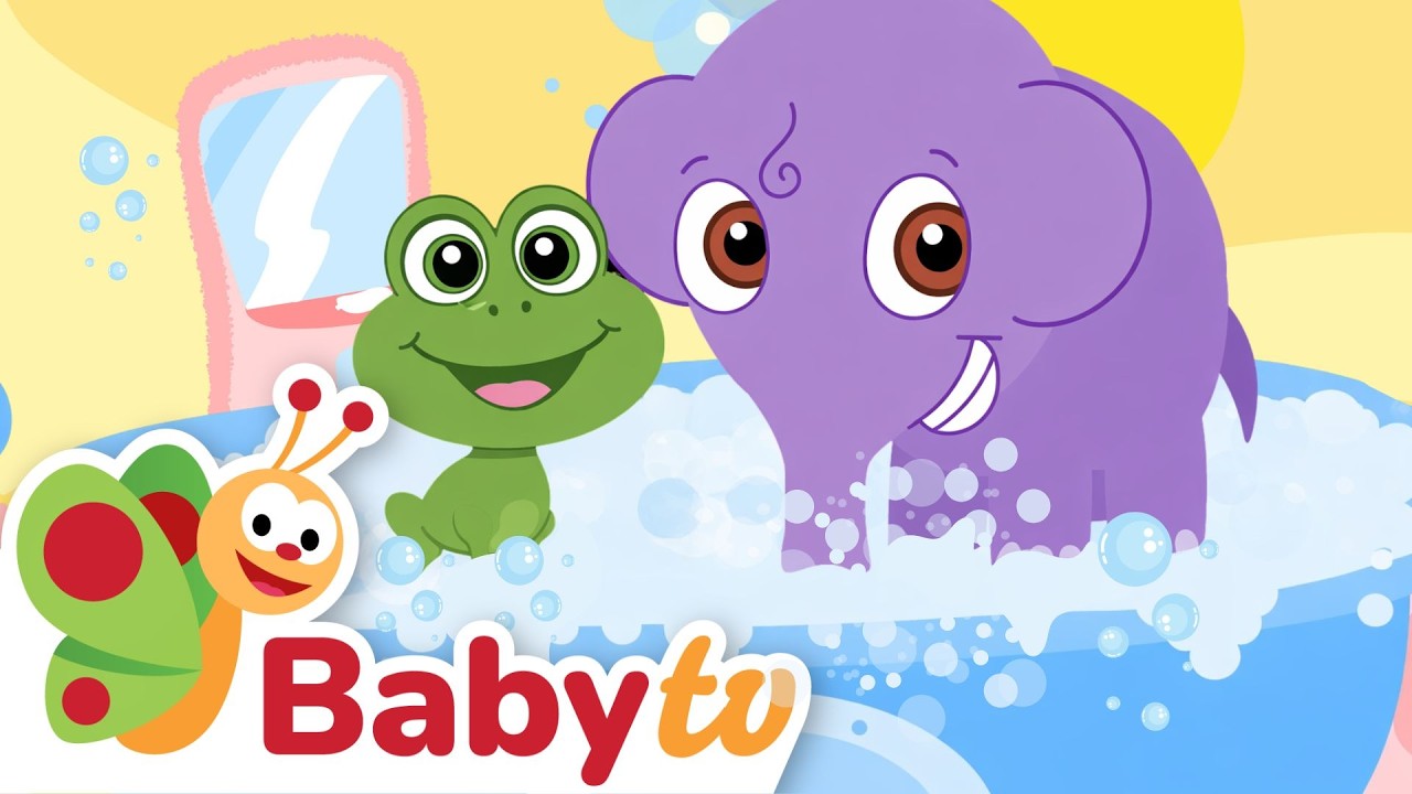 Bubbles in the tub 🛁 🤩 | Bath time with toys 🧸 | Videos for kids ...