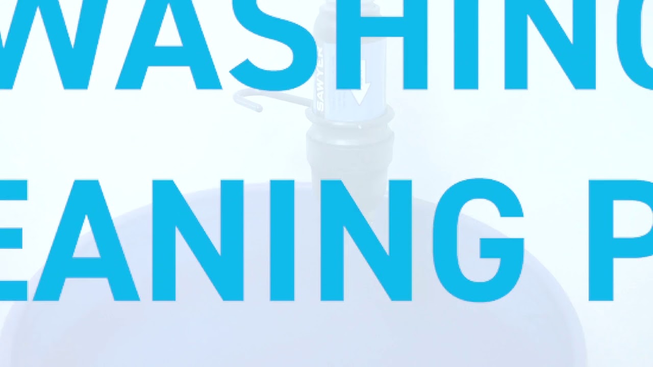 The Bucket Ministry // Sawyer filter Cleaning - YouTube