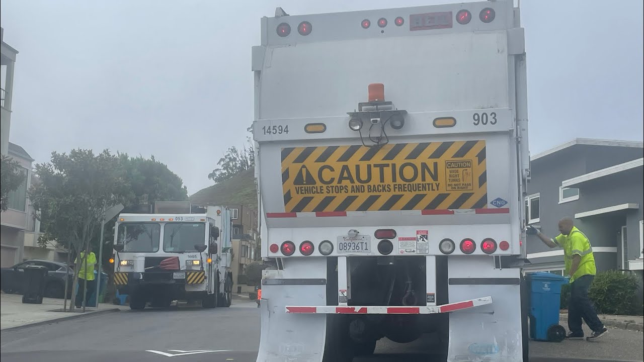 Recology San Francisco: Recycling Collection in the Hills w/ a 2013 ...