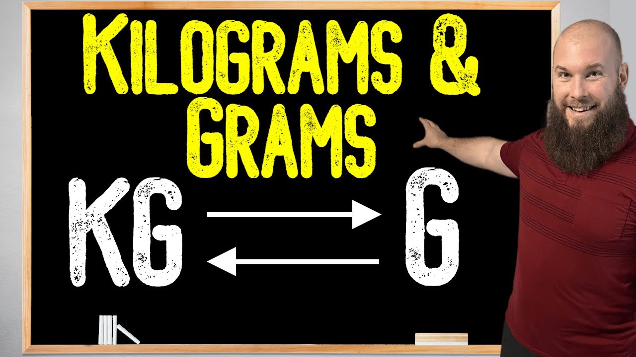 Converting Kilograms & Grams | kg to g | g to kg | - YouTube