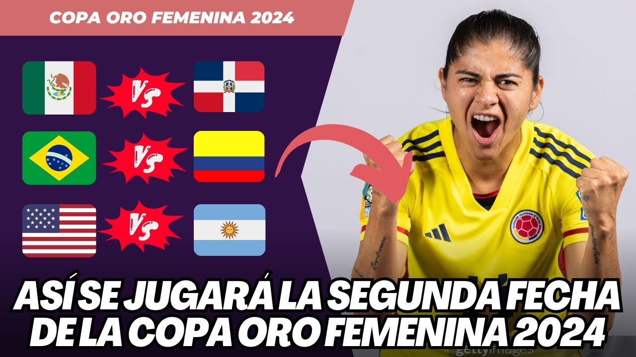 COPA ORO FEMENINA 2024: ASÍ SE JUGARÁ LA SEGUNDA FECHA - YouTube