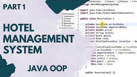 Hotel Management System using Java Object Oriented Programming (OOP ...