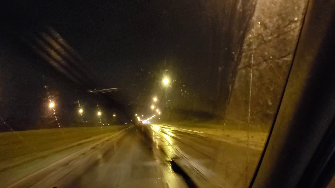 Night Drive in a Storm! 2020 must see watch till the end to see the ...