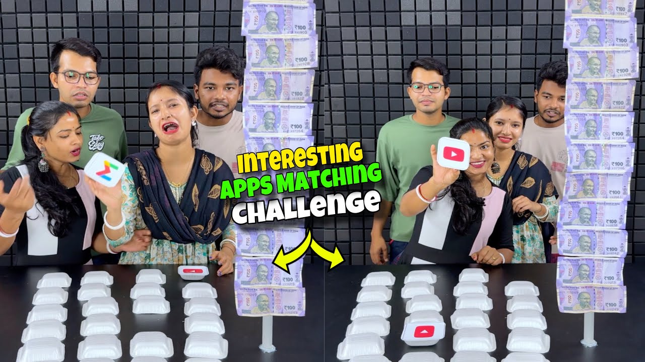 Apps Matching Win Money Game Funny Challenge Video With Family - YouTube