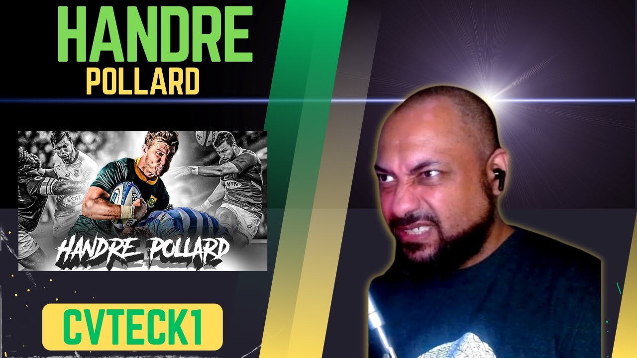 FIRST TIME REACTING TO | Handrè Pollard - The Springbok Flyhalf's Best ...