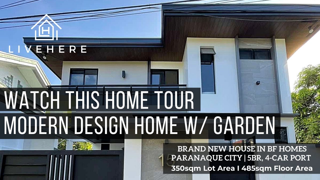 BRAND NEW 5 Bedroom Home for Sale in BF Homes Parañaque - YouTube