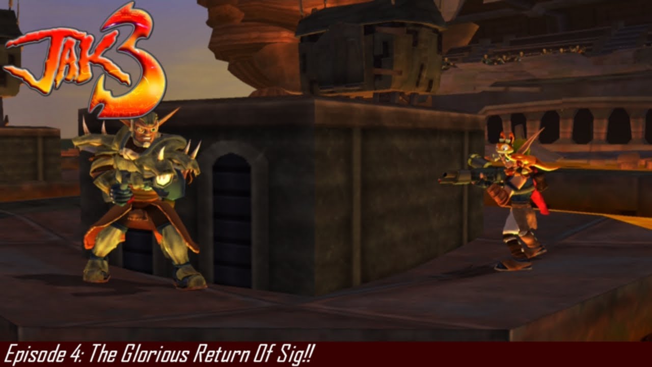 Let's Play Jak 3 (PS2) Episode 4: The Glorious Return Of Sig!! - YouTube