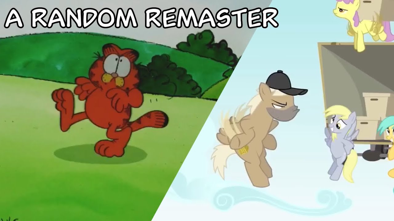 Derpy drops piano on Garfield [REMASTERED] - YouTube