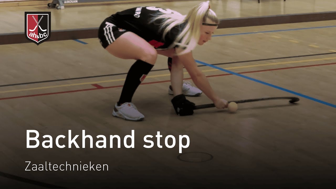 2 Techniek. Backhand stop - YouTube