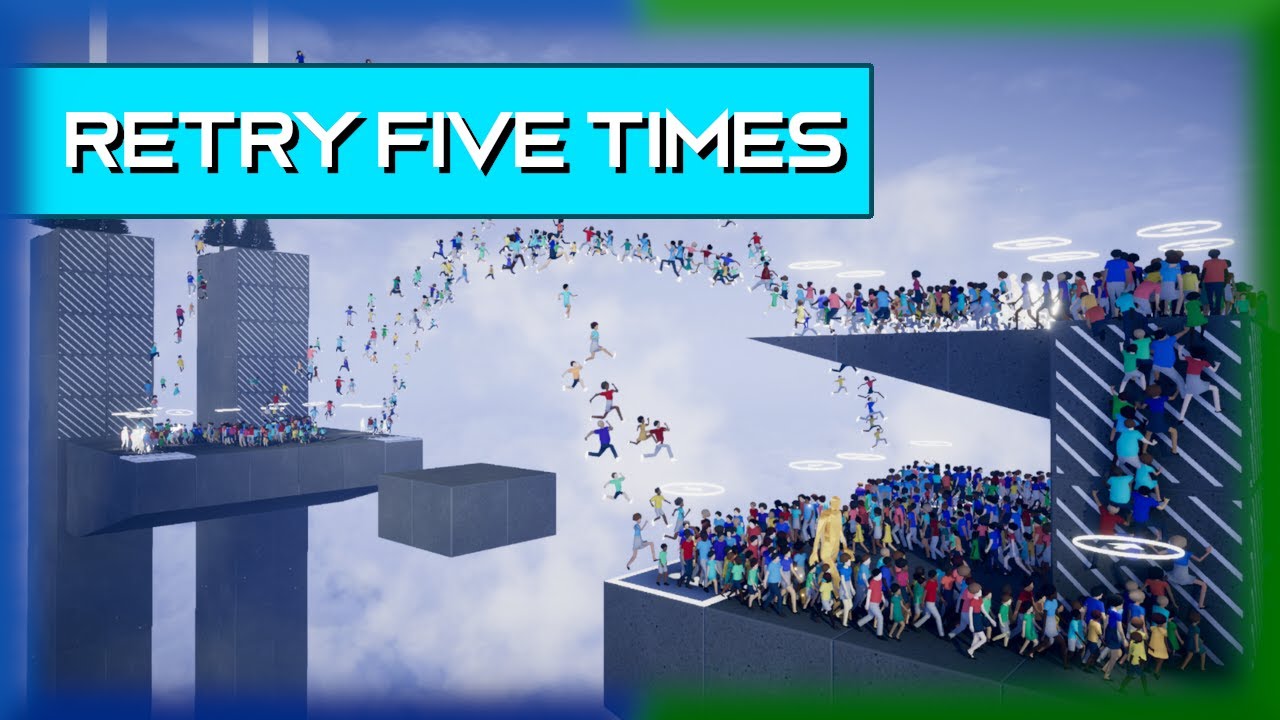 Humanity - TRY, TRY, AGAIN Trophy (retry trial 5 times) - YouTube