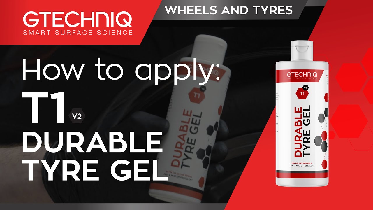 How To Apply: T1 Oil Based Tire Shine - YouTube