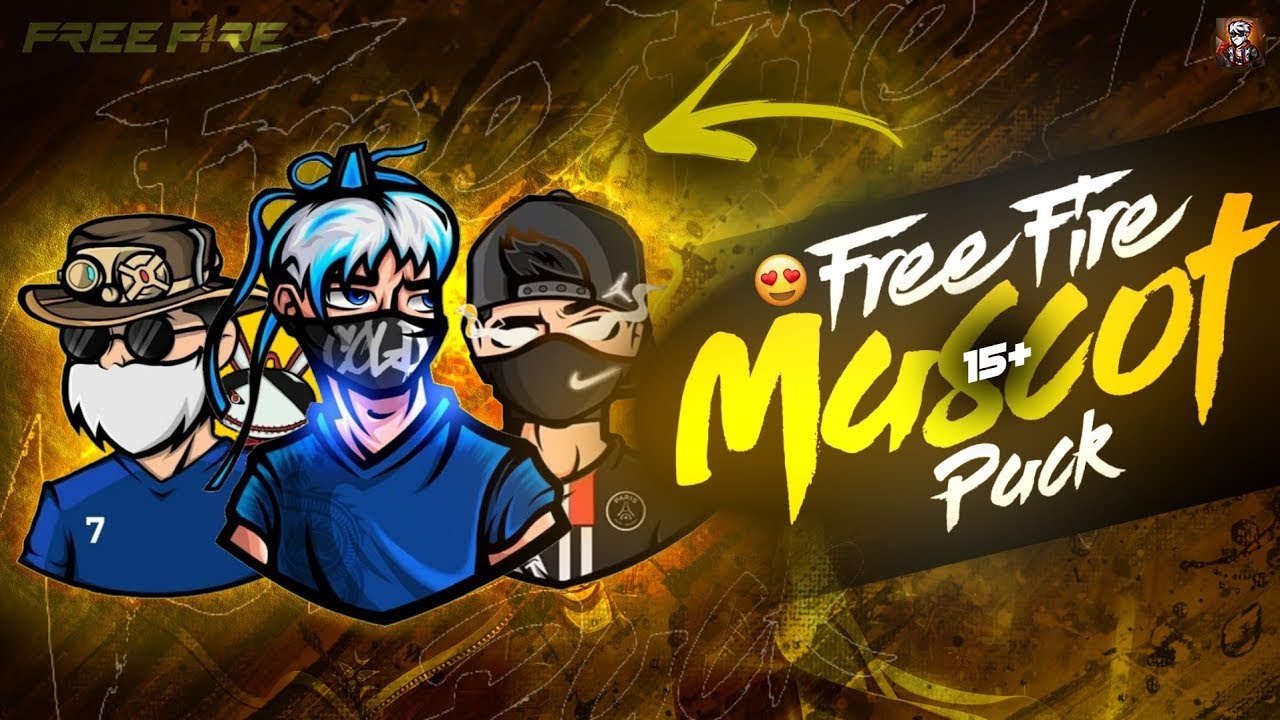 Free Fire Mascot Logo Packs: The Latest in Logo Design #freefire - YouTube