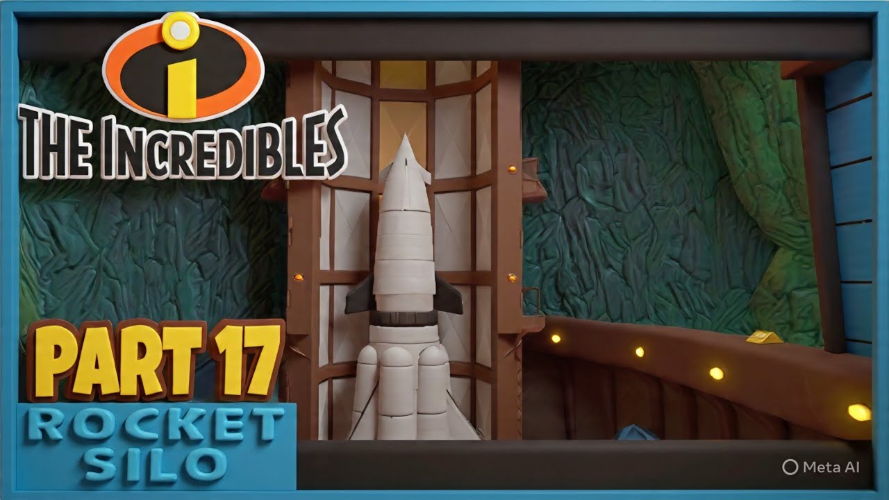 THE INCREDIBLES (2004) | WALKTHROUGH PART 17 | ROCKET SILO (4K 60 FPS ...