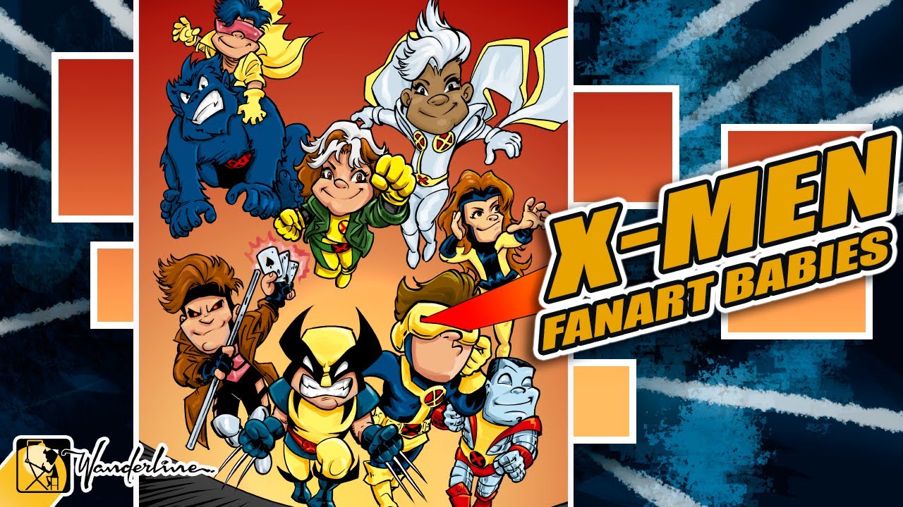 x-men - fanart babies #quadrinhos #xmen #fanart - YouTube