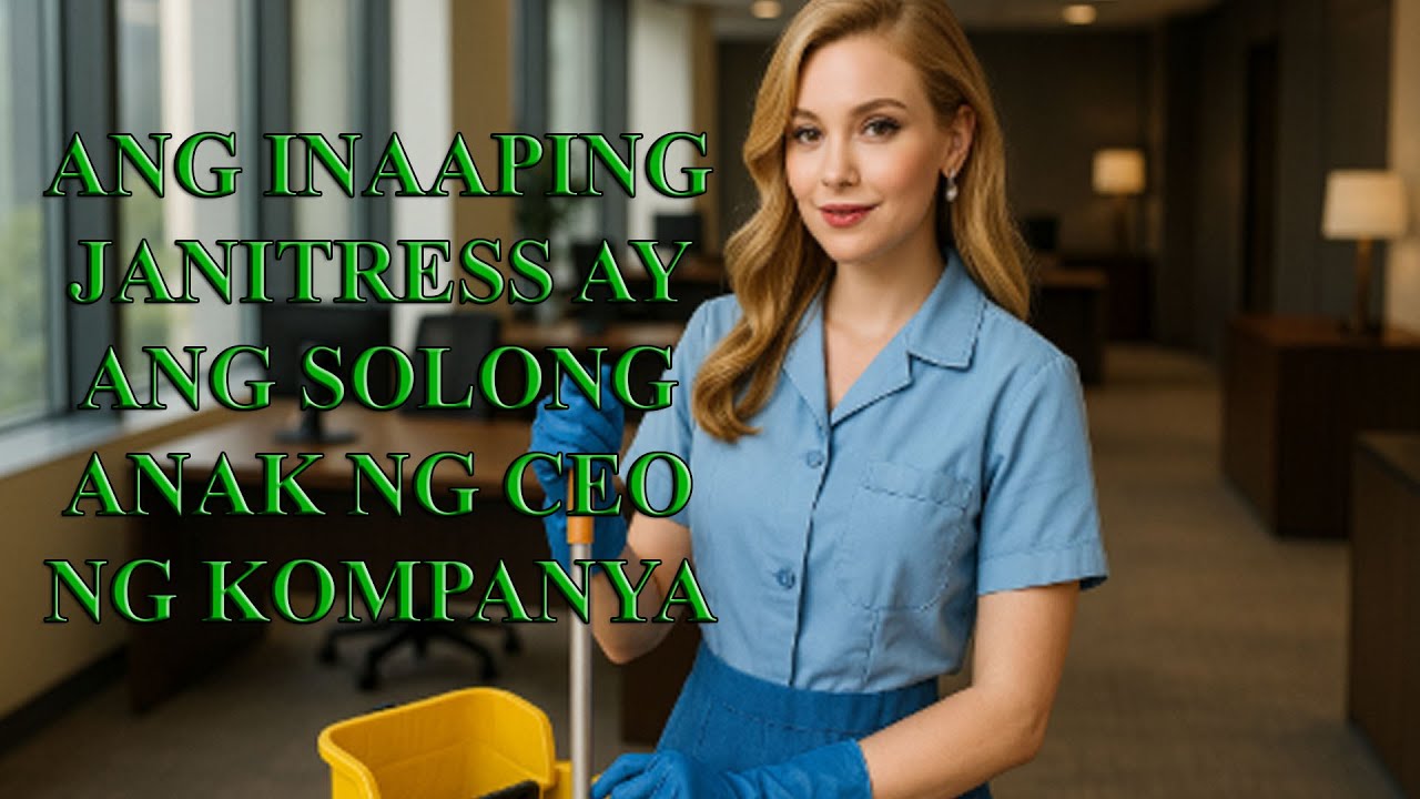ANG INAAPING JANITRESS AY ANG SOLONG ANAK PALA NG CEO NG KOMPANYA (Bebe ...