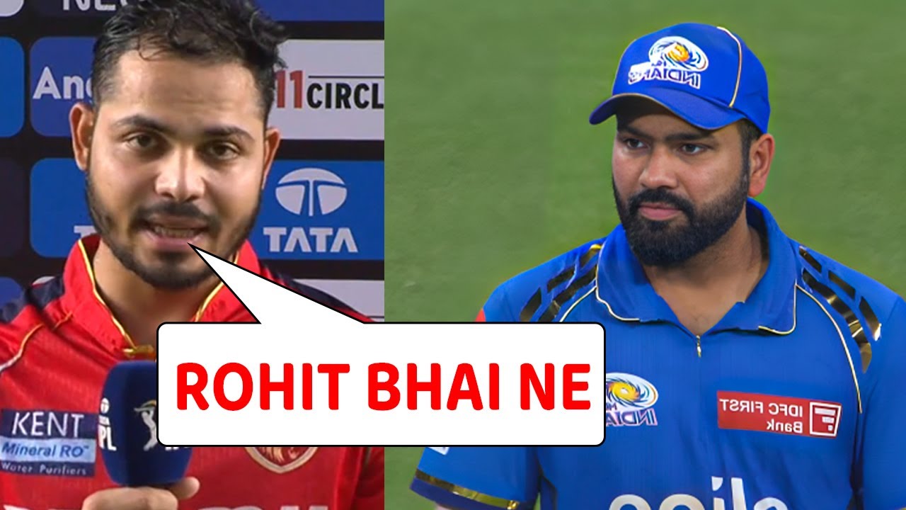 Watch Ashutosh Statement on Rohit Shamra after LOSS Vs MI in MI Vs PBKS match - YouTube