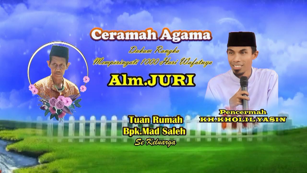 CERAMAH AGAMA OLEH KH.KHOLIL YASIN Mlm Tahun Baru 2025. - YouTube