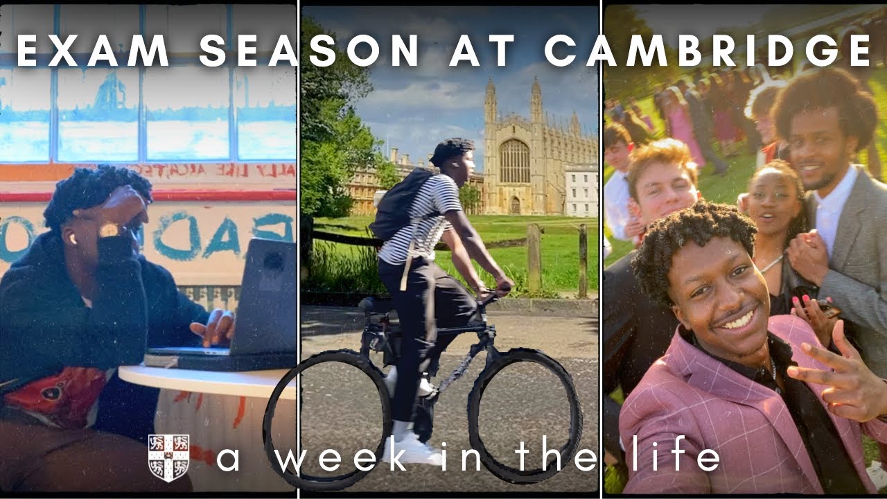 EXAM SEASON AT CAMBRIDGE | Week in the Life - YouTube