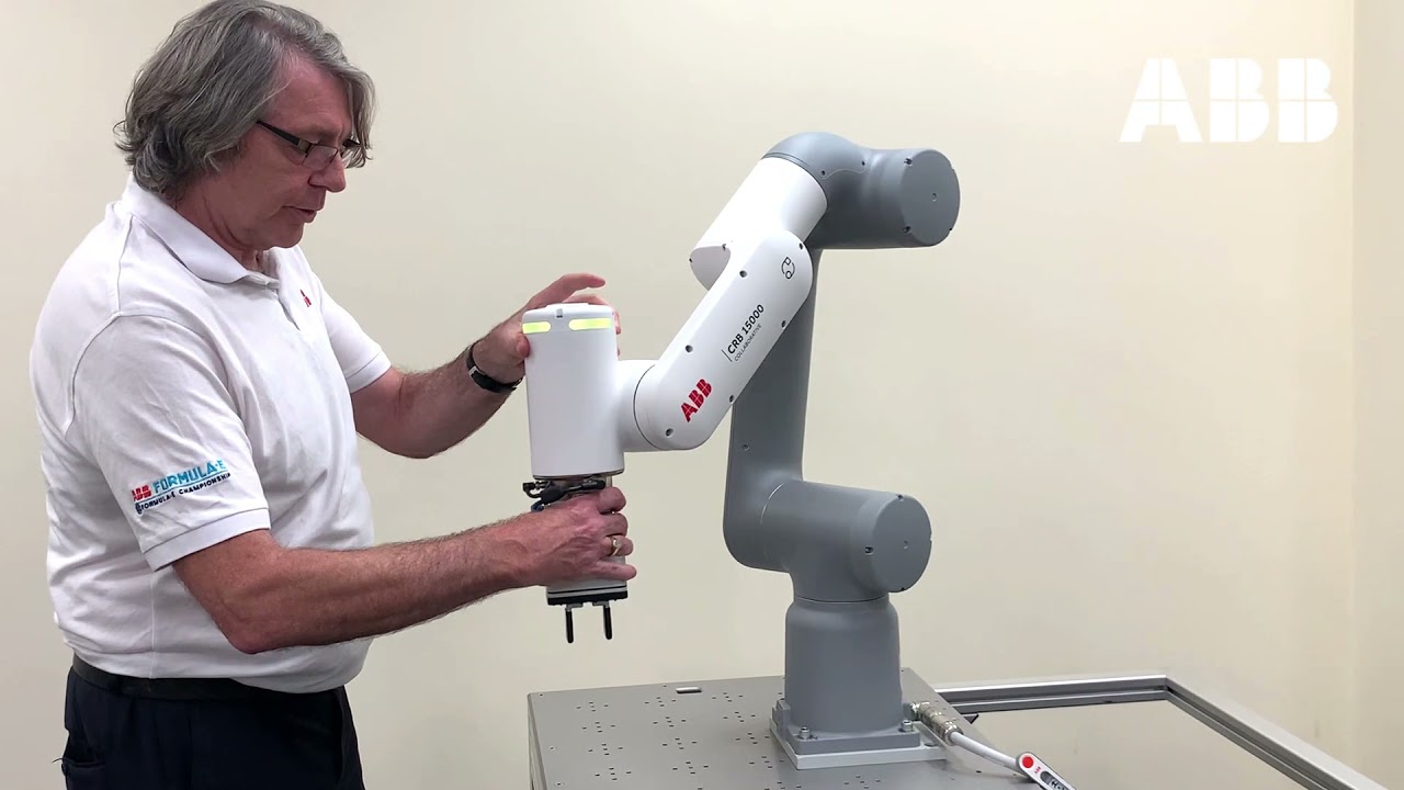 ABB Australia now hosting demos of the new GoFa™ collaborative robot - YouTube