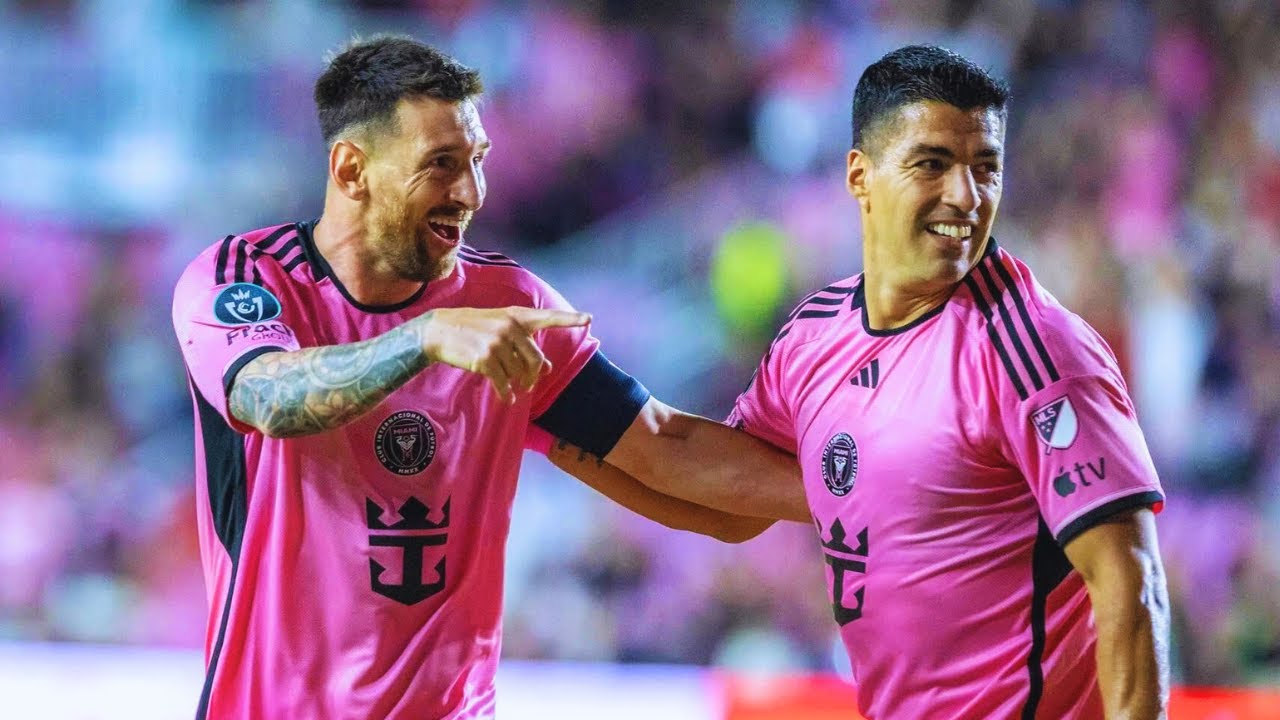 Messi & Suarez - All Goals For Inter Miami In 2024 - YouTube