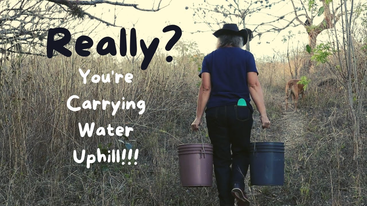 Our Human-Powered Irrigation System - YouTube