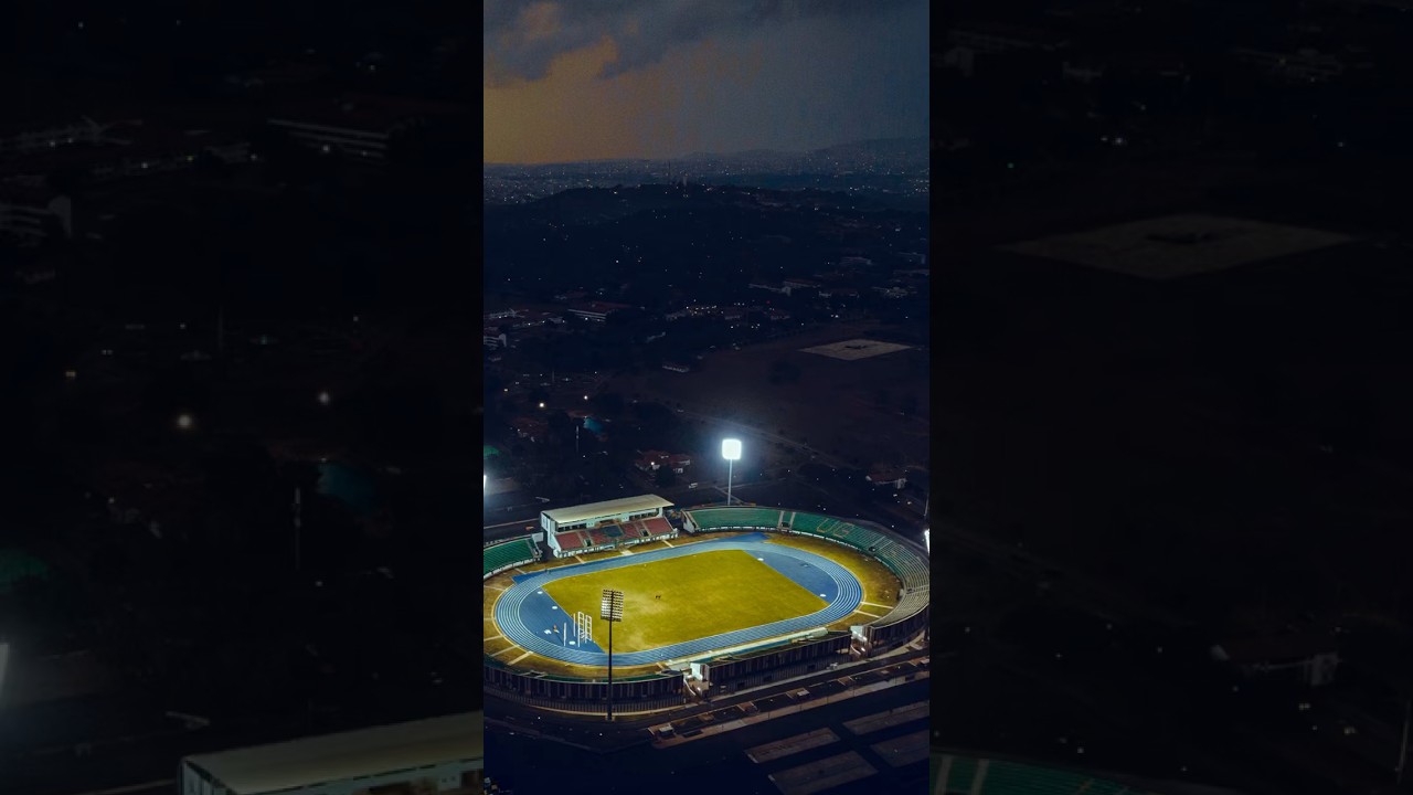 Legon sports Stadium; ready for African games - YouTube