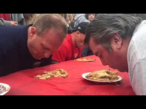 Apple Pie Eating Contest - YouTube