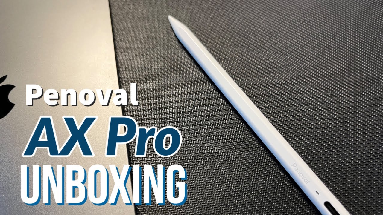 [純開箱]Penoval Pencil AX Pro 觸控筆 （簡易心得在說明欄） - YouTube