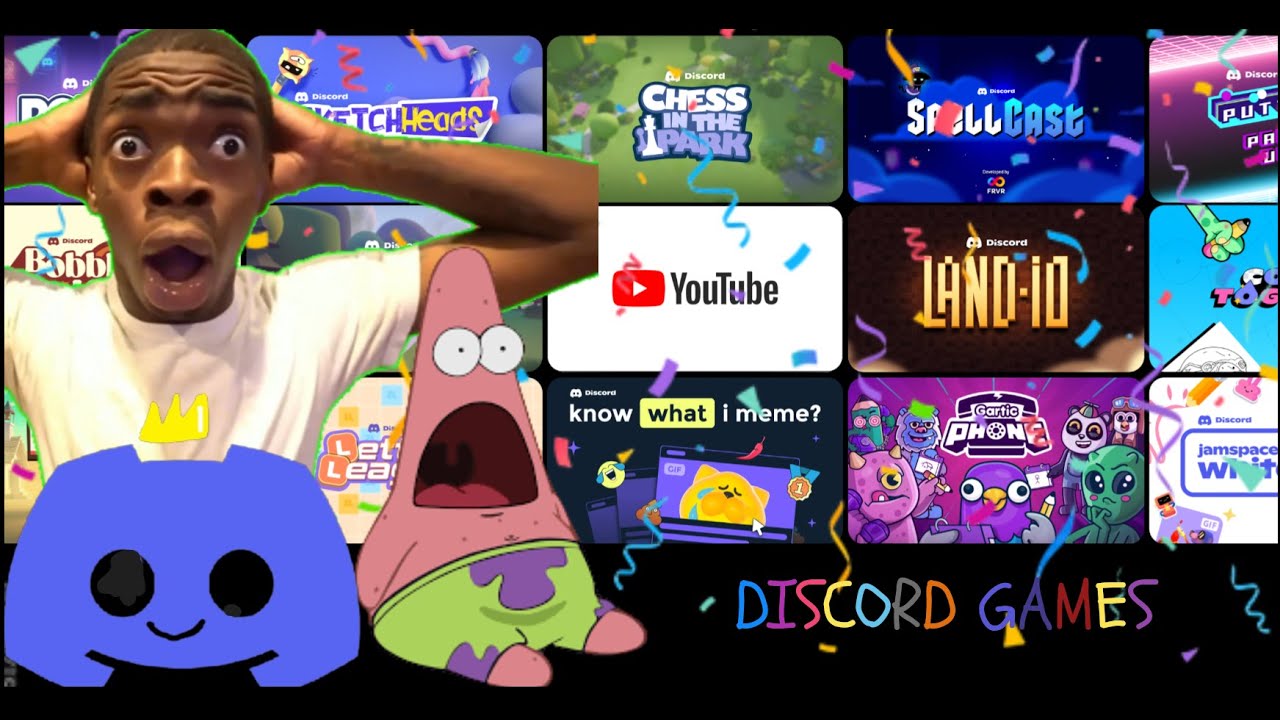 Playing Random Discord Games W/Friends [Funny Moments] - YouTube