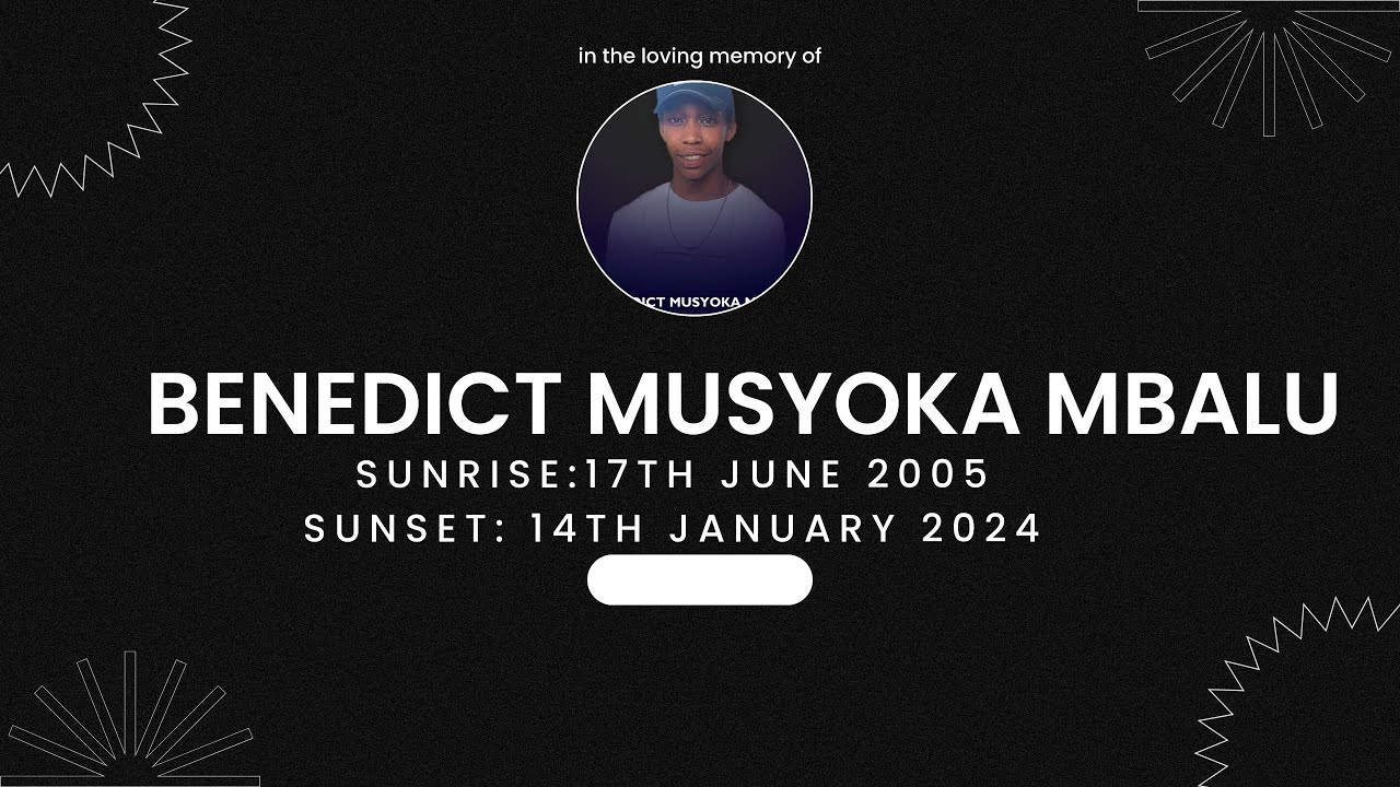 "Memorializing Benedict Musyoka Mbalu | Heartfelt Requiem Mass Captured ...