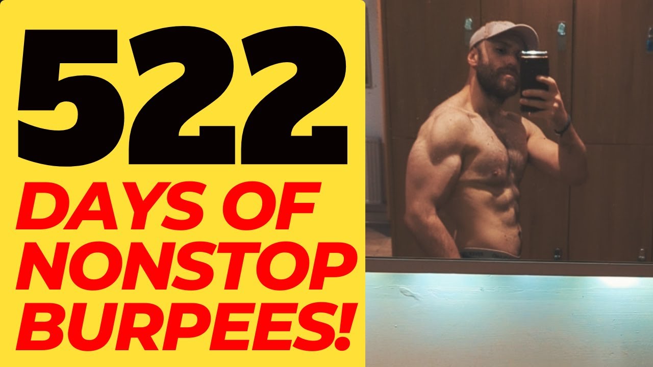 THIS IS HOW to use a 25KG plate with your burpees! DAY 522 of burpees ...