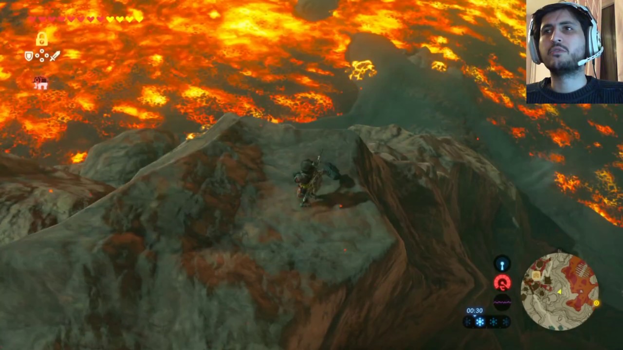Zelda - Breath of the Wild - #31 L'escalade du volcan - YouTube