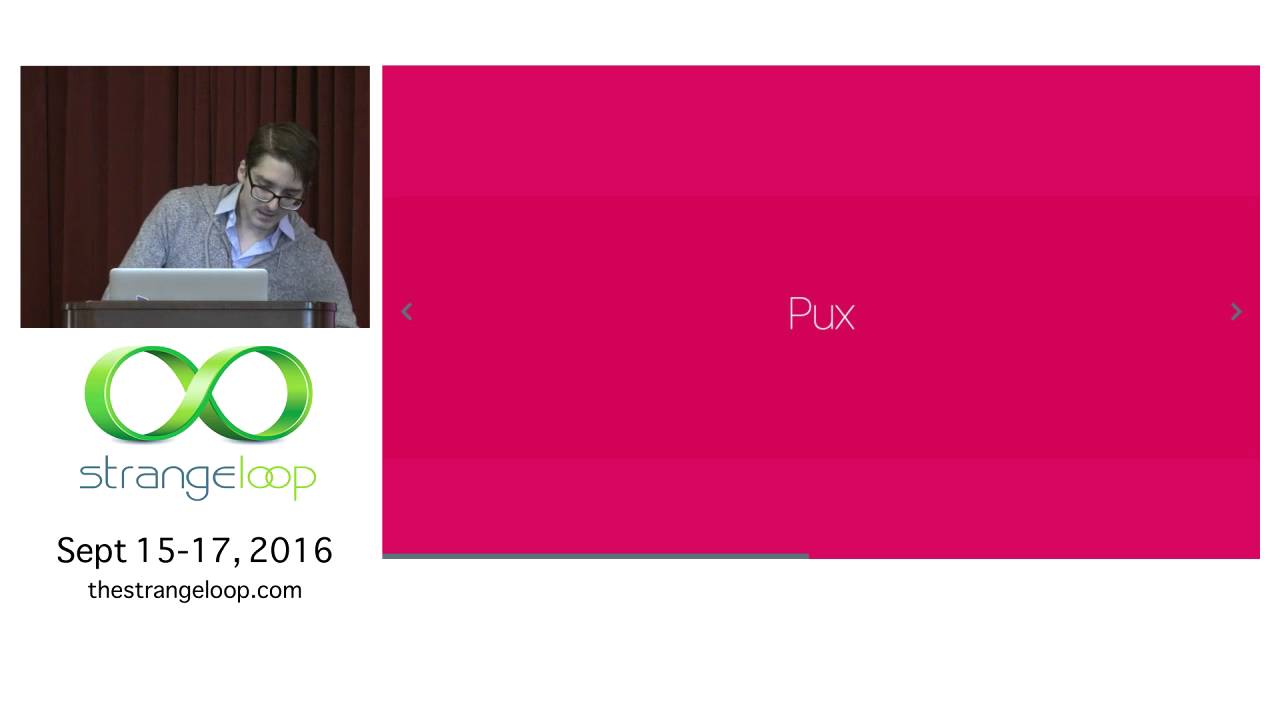 "PureScript & Pux -- a safer, more expressive way to React" by Michael Trotter - YouTube