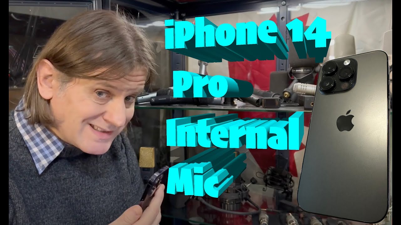 iPhone 14 Pro (internal microphone) - Review / Vocal Sound Test - YouTube