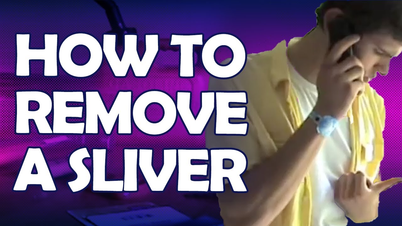 How to Remove a Sliver - YouTube