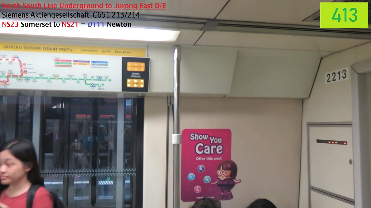 [Full Day Stint] SMRT Trains, NSL Train Ride [Somerset → Newton ...