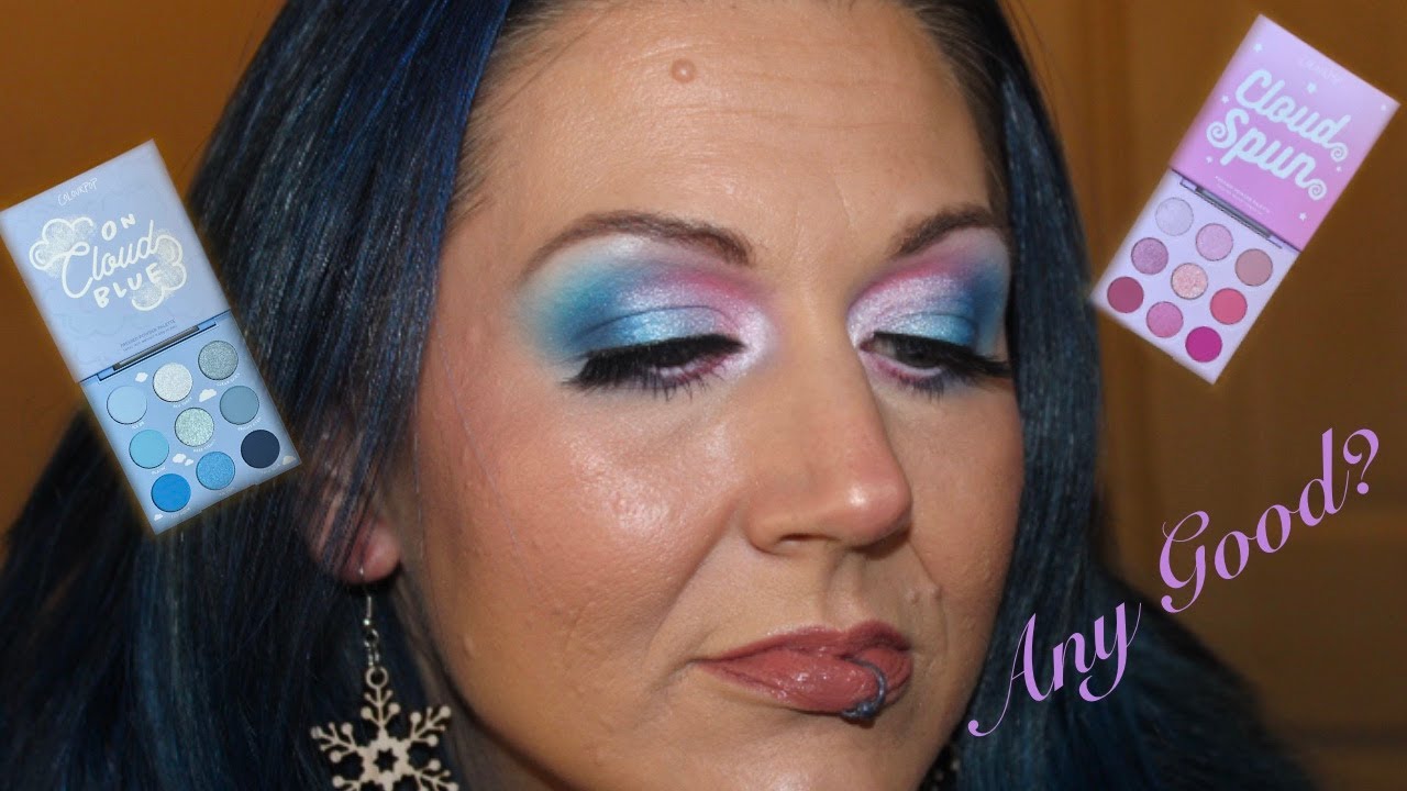 Colourpop On Cloud Blue and Cloud Spun palettes ~ First Impressions ...