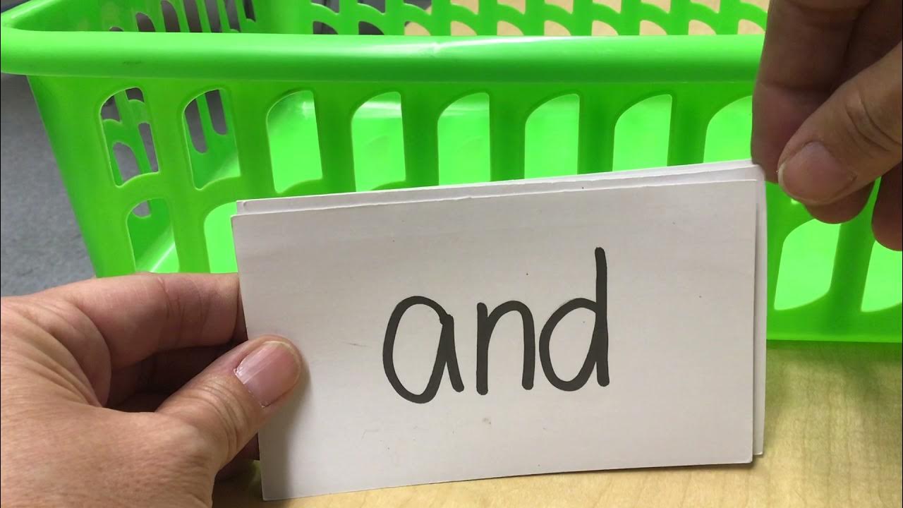 First Grade Journeys Lesson 1 Sight Words - YouTube