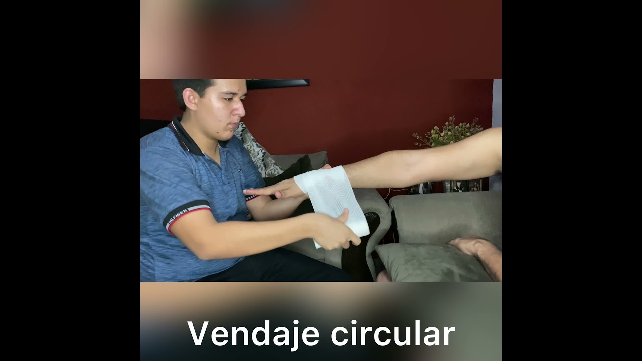 Técnicas de aplicación de vendaje (circular, espiral y capelina ...