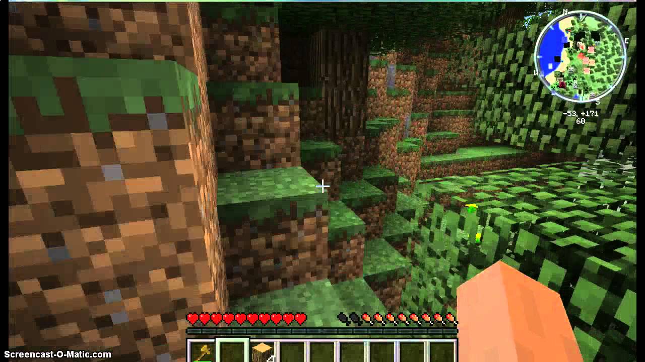 minecraft -conociondo un mundo cuadrado - YouTube