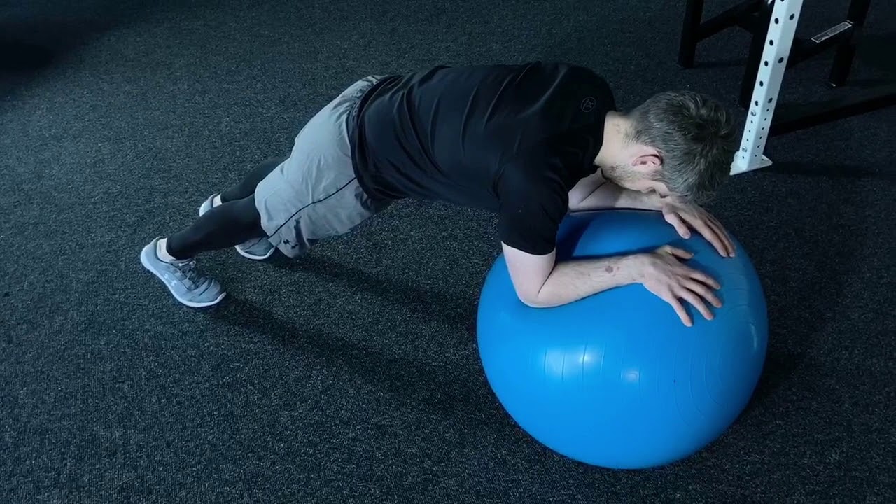 Pillar Bridge - Stability Ball - YouTube