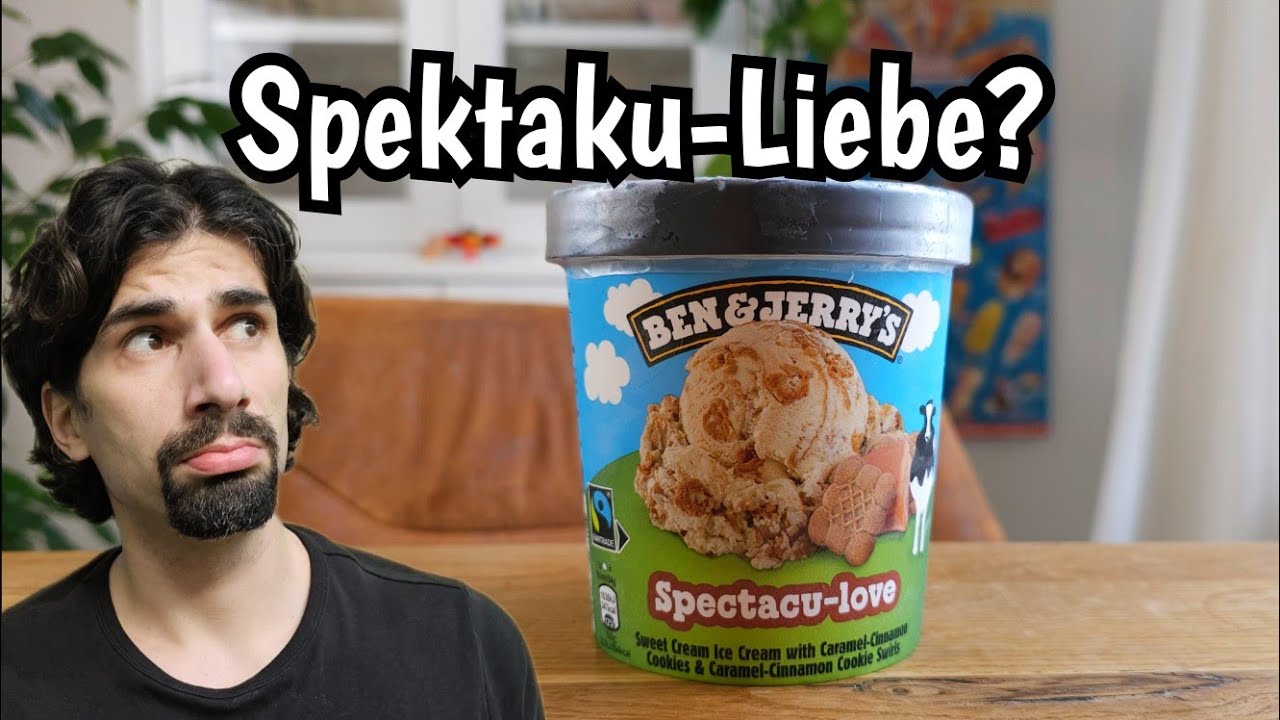Zimtliebe? Das neue Ben & Jerry's Spectacu-love Eis probiert - YouTube