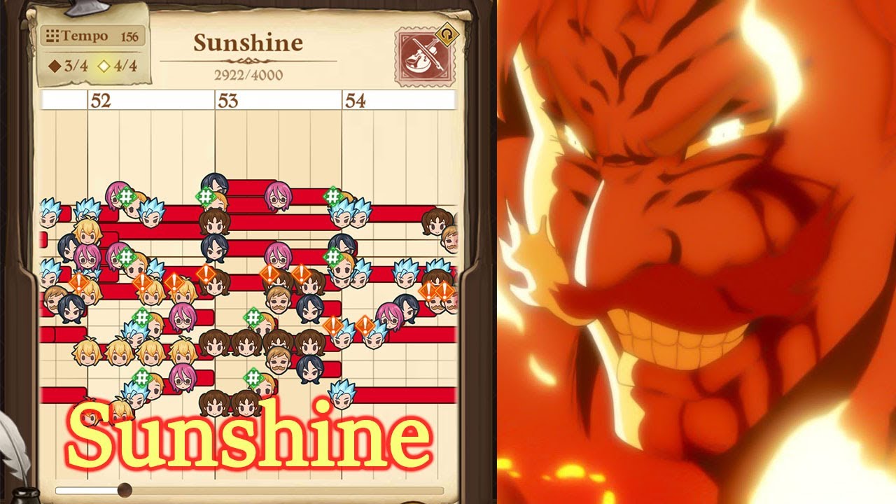 [7ds GRAND CROSS Jukebox]The Seven Deadly Sins ost - Sunshine - YouTube