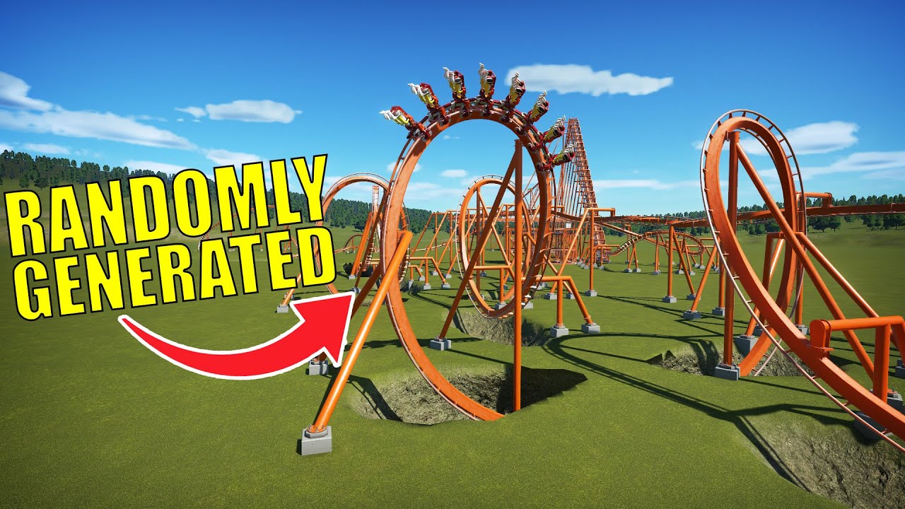 The Most Random Coaster in Planet Coaster - YouTube
