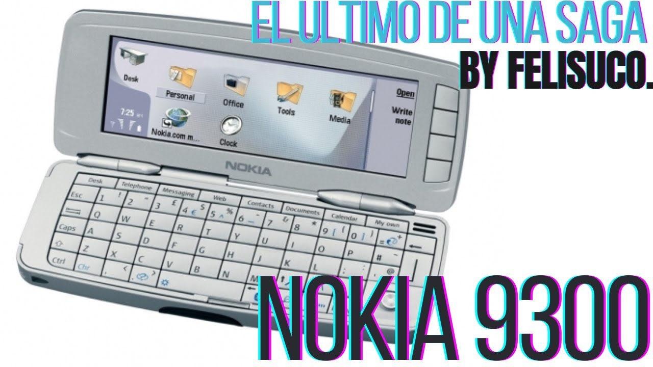 UNBOXING Nokia 9300, el último de una saga de teléfonos revolucionarios ...