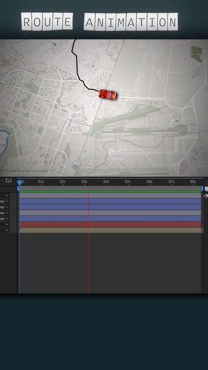 Route Animation #mapanimation - YouTube