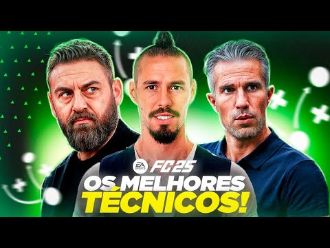 TOP 10 Treinadores Alternativos para Modo Carreira do EA FC25