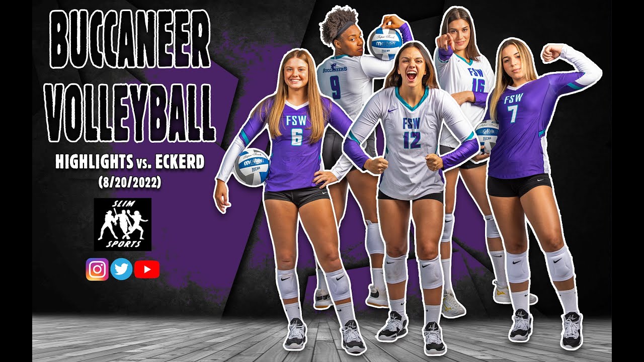 FSW Volleyball Highlights vs. Eckerd - YouTube