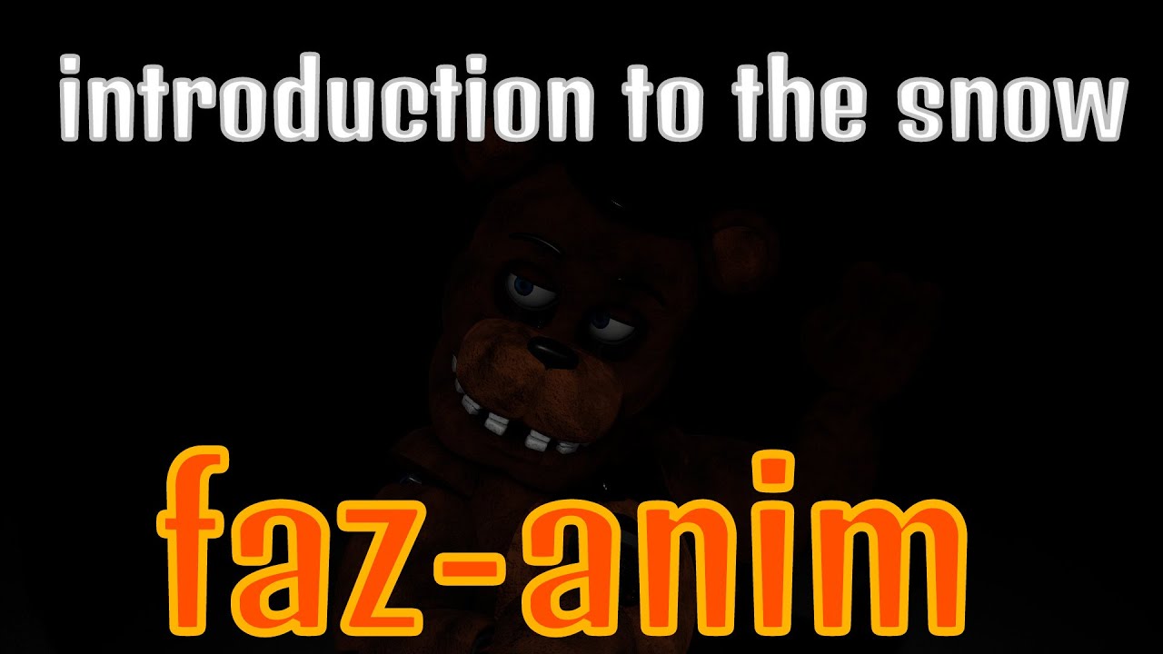 Faz Anim introduction to the snow - YouTube